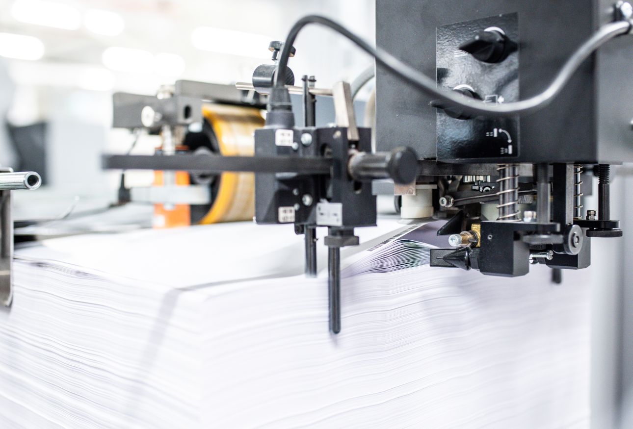 Equipment — High-quality book production — Livonia Print