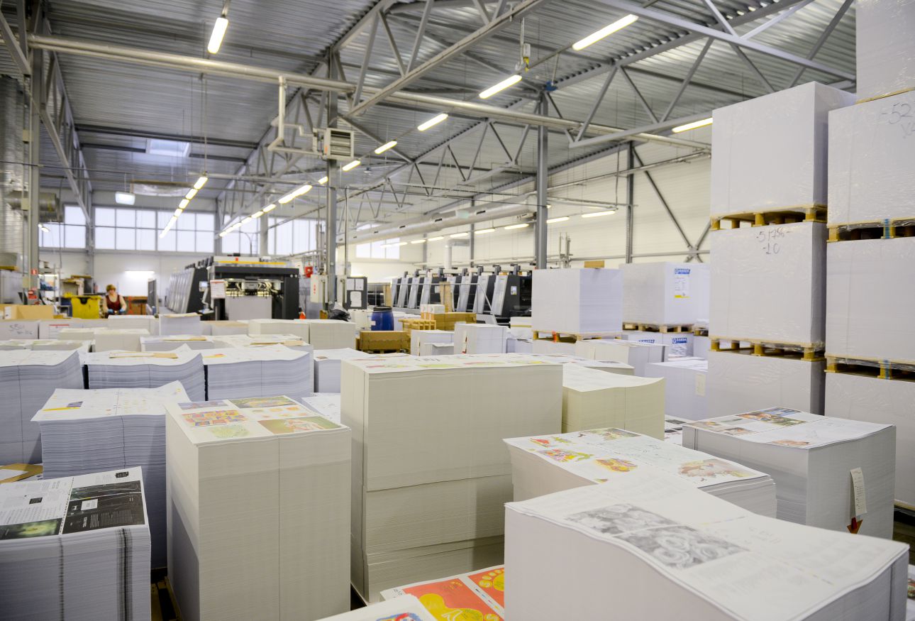 Equipment — High-quality book production — Livonia Print