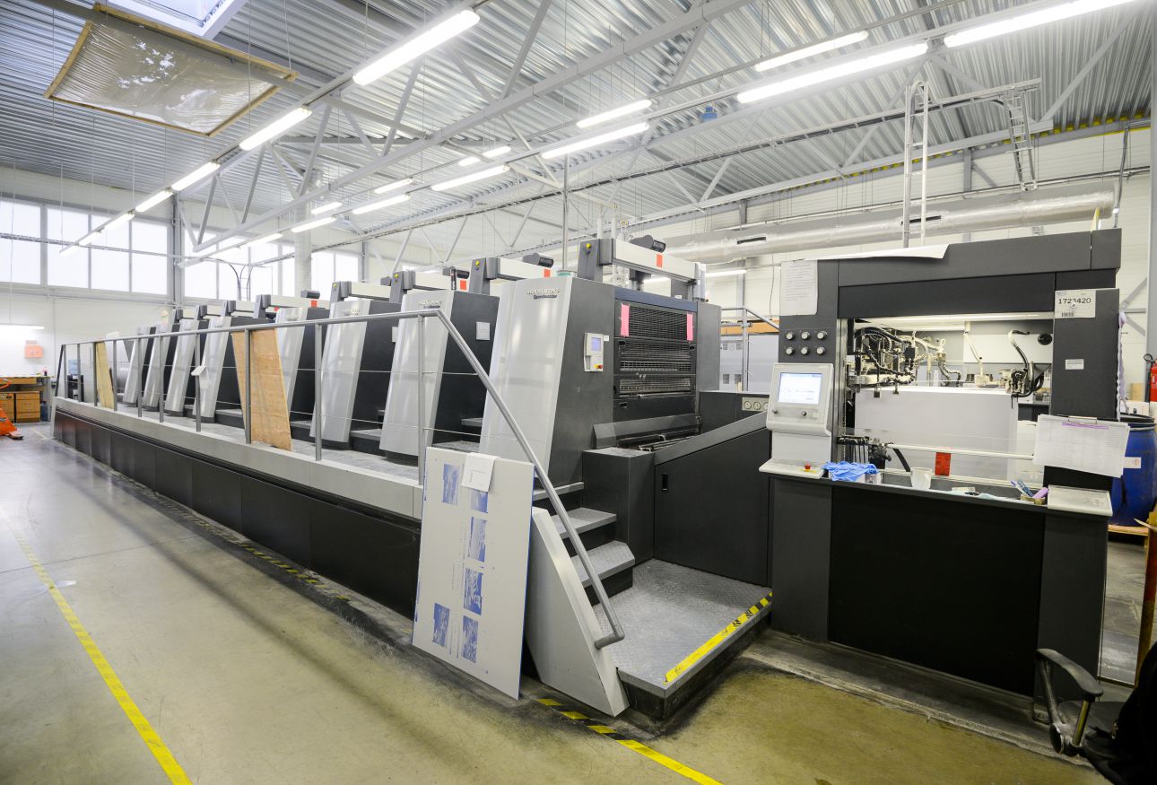 Equipment — High-quality book production — Livonia Print